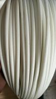 China White Silicone Coated Fiberglass Sleeving Acid Resistance Not Sticky for sale