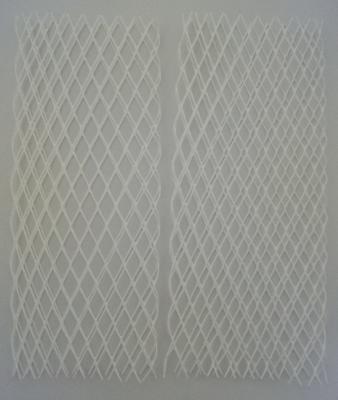 China White Extruded Polyethylene Mesh Sleeves Non Toxic Protective Mesh Netting for sale
