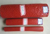 China Heat Resistant Silicone Rubber Fiberglass Sleeving , High Temperature Fire Sleeves for sale