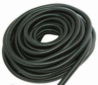 China Flame Retardant Corrugated Flexible Tubing Plastic Corrugated Sleeving Roll for sale