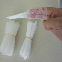 China Milky Protective Mesh Sleeving For Rose Protective , Transparent PE Rose Net for sale