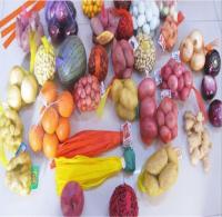 China Crab Mesh Garlic Net Packaging Bags , Reusable Mesh Produce Bags FDA Approved for sale