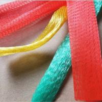 China Crab Mesh Garlic Net Packaging Bags , Reusable Mesh Produce Bags FDA Approved for sale