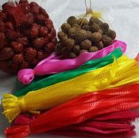 China Supermarket Plastic Net Packaging Bags Standard Mesh Sizes Fruit Vegetables Application for sale