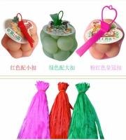 China Eggs Protective Plastic Mesh Sleeve , PE Material Mesh Packaging Sleeves for sale