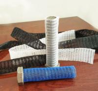 China Plastic Protective Netting Sleeve Soft Polyethylene 18~40 Mesh For Bolts for sale