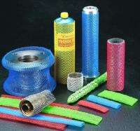 China Non - Toxic Protective Mesh Sleeving  For Metal Parts / Wine Bottle / Packing Bags for sale