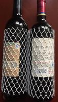 China Non - Toxic Protective Mesh Sleeving  For Metal Parts / Wine Bottle / Packing Bags for sale