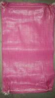 China Fraying Resisitant Plastic Mesh Produce Bags 55 * 85CM Size For Fruits for sale