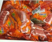 China Sausage Mesh Netting Bags , Hot dag Mesh Bag Packaging With PE Material 4.5cm Width for sale