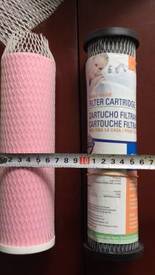 China Metal Protection Protective Plastic Mesh Sleeve PE Extrusion Mesh Netting for sale