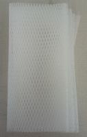 China PE Materials Protective Netting Sleeve Transparent 20cm Net Length For Wine Bottle for sale