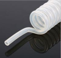 China Spiral Flexible Silicone Tubing Corrosion Resistant For Automatic Tourniquet System for sale
