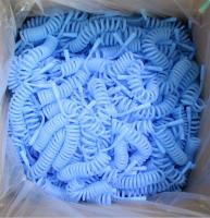 China Non - Toxic Spiral Silicone Rubber Heat Shrink Tubing 4.8mm ID Transparent for sale