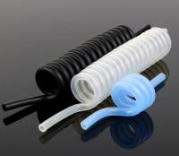 China Threaded Flexible Silicone Tubing Spiral Odorless For Oxygen Absorbing Machine for sale