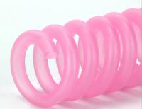 China Threaded Flexible Silicone Tubing Spiral Odorless For Oxygen Absorbing Machine for sale