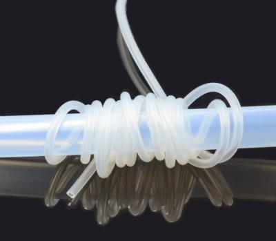 China 1.1*2.0 Small Diameter High Temperature Silicone Rubber Tubing Medical Grade Capillary for sale