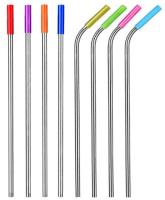 China Food Grade Flexible Silicone Tubing Straw Sleeve Tip Round Shape FDA SGS Certificated for sale