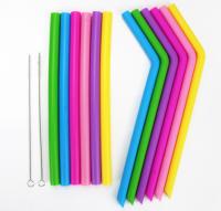 China Food Grade Straw Flexible Silicone Tubing Tasteless -50-225 Degree Temperature for sale