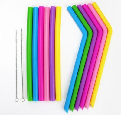 China Food Grade Straw Flexible Silicone Tubing Tasteless -50-225 Degree Temperature for sale