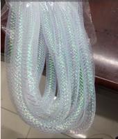 China Colors Round Braided Cable Mesh Sleeve 16mm Woven Expandable For Led Light for sale