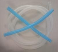 China 1.5 Meters Length Corrugated Flexible Tubing EVA/PE Transparent For Medical Device for sale