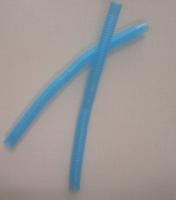 China 1.5 Meters Length Corrugated Flexible Tubing EVA/PE Transparent For Medical Device for sale