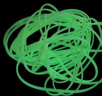 China Long Lasting Flexible Silicone Tubing Mobile Phone Waterproof Bag Luminous Strip 3.0mm for sale