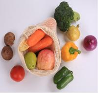 China Customized Mesh Netting Bags Food Grade Cotton Mesh Cream White Color Long Lifespan for sale