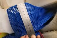 China PE Protective Mesh Netting , Soft Polyethylene Net LDPE Mesh Sleeve For Metal Parts for sale