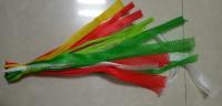 China Extruted Bottom Sealed Mesh Netting Bags PE Material Fruits / Vegetables Packaging for sale