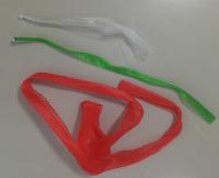 China Extruted Bottom Sealed Mesh Netting Bags PE Material Fruits / Vegetables Packaging for sale