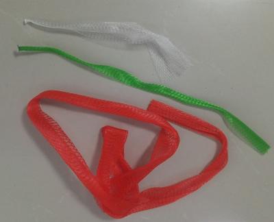 China Extruted Bottom Sealed Mesh Netting Bags PE Material Fruits / Vegetables Packaging for sale