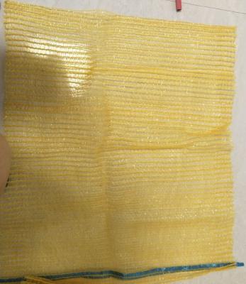 China Orange Polypropylene Raschel Protective Mesh Netting For Potato Onion Ginger Tomato for sale