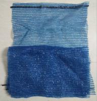 China Tubular Knitted Mesh Netting Bags , Polyester Drawstring Bag Long Lifespan for sale