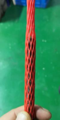 China Good Elasticity Protective Mesh  Sleeves 8MM Soft Polyethylene For Metal Parts for sale