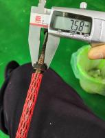China Good Elasticity Protective Mesh  Sleeves 8MM Soft Polyethylene For Metal Parts for sale