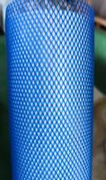China PE Materials Protective Mesh Sleeving 70 Mesh Extruded Protector Recycle 8cm Width for sale