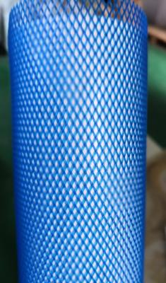 China PE Materials Protective Mesh Sleeving 70 Mesh Extruded Protector Recycle 8cm Width for sale