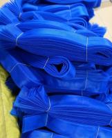 China PE Materials Protective Mesh Sleeving 70 Mesh Extruded Protector Recycle 8cm Width for sale