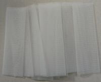 China White PE Protective Mesh Liquor Bottle Sleeves 80 Mesh Reusable Soft Polyethylene for sale