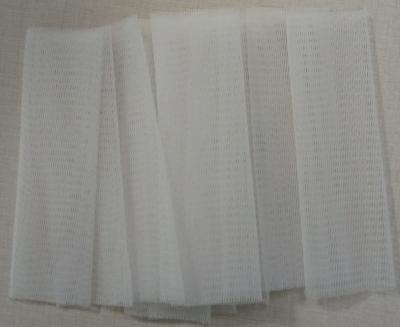China White PE Protective Mesh Liquor Bottle Sleeves 80 Mesh Reusable Soft Polyethylene for sale
