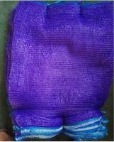 China Mesh Netting Bags Plastic Raschel Drawstring Bagonions Garlic Pepper Lemono for sale