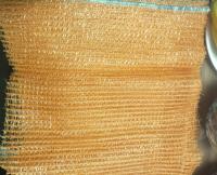 China Raschel Protective Plastic Mesh Sleeve Bags PE For Potato Onion Ginger Tomat for sale