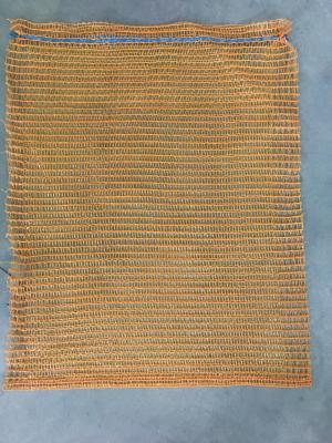 China Orange Raschel Packing Mesh Netting Bags Solid Structure Long Service Life for sale