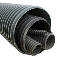 China PVC Reinforced Flexible Corrugated Electrical Conduit Pipes Spiral Tube High Strength for sale