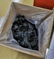 China Black Bottle Polyethylene Mesh Sleeves , Bottle Protective Plastic Mesh Sleeve for sale