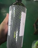 China Plastic Pe Red Wine Bottle Protective Net ，White/Transparent Bottle socks Bottle Sleeve for sale