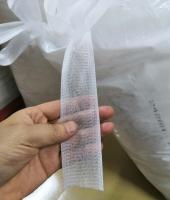 China Plastic Pe Red Wine Bottle Protective Net ，White/Transparent Bottle socks Bottle Sleeve for sale