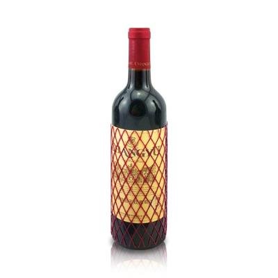 China Plastic Sleeve Net Elastic Mesh Plastic Protection Net Wine Bottle Sleeve for sale